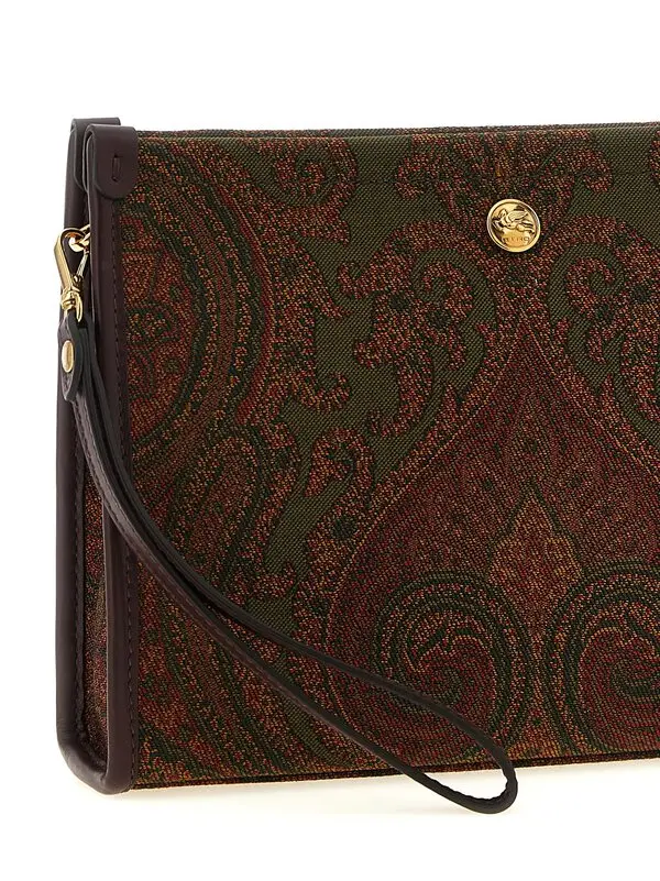 Etro Medium Jacquard Pouch