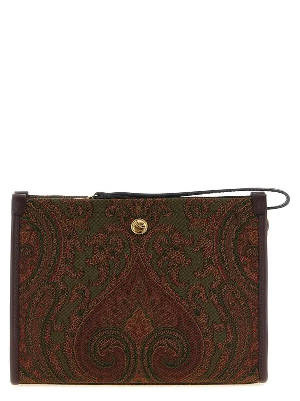 Etro Jacquard Pouch - Multicolor