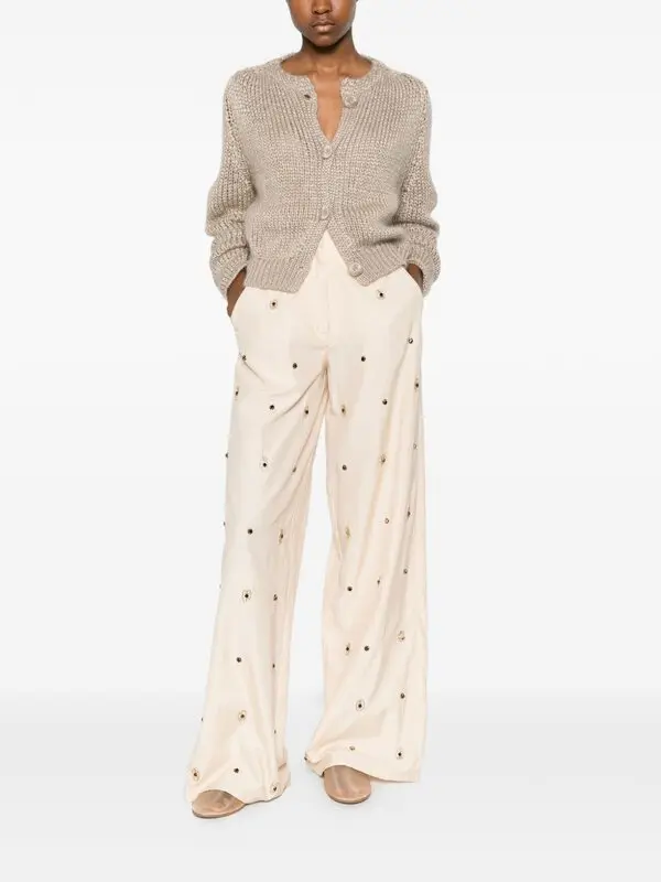 FORTE_FORTE Cashmere Blend Knitted Cardigan