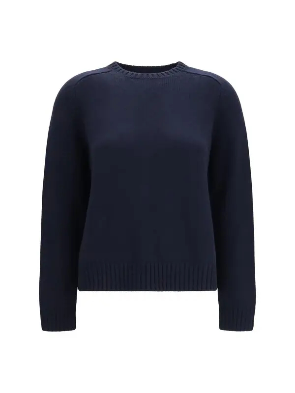 Loro Piana Parksville Cashmere Crewneck Sweater - Blue