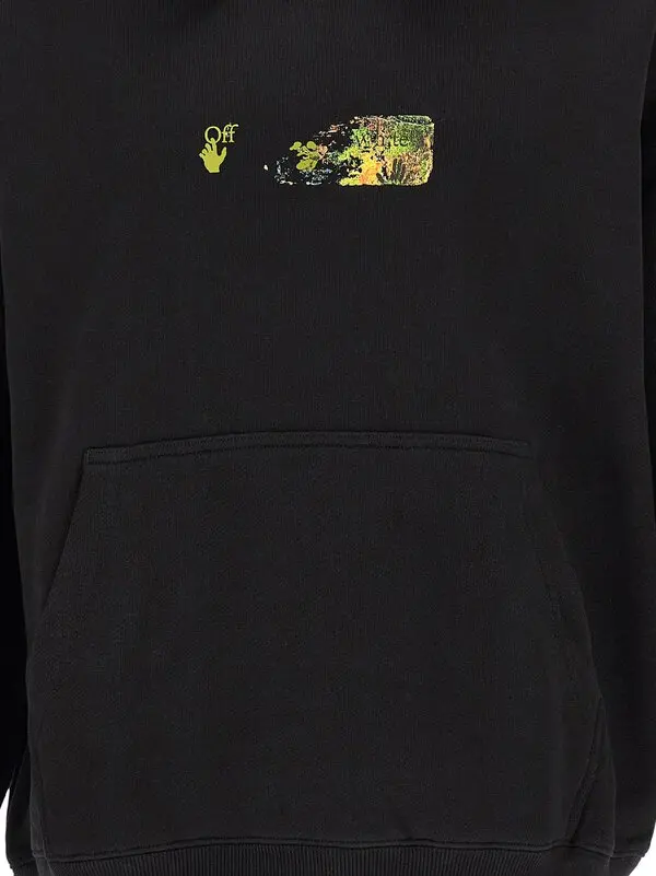 Off-White Spices Arrow Skate Hoodie - Black