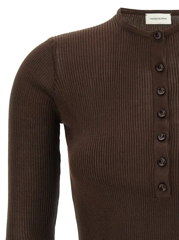 Magda Butrym 20' Silk Sweater