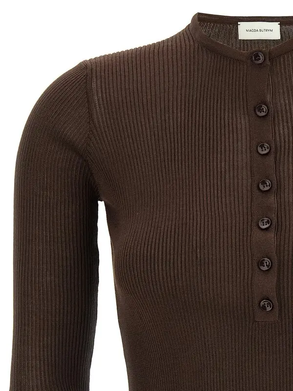 Magda Butrym 20' Silk Sweater