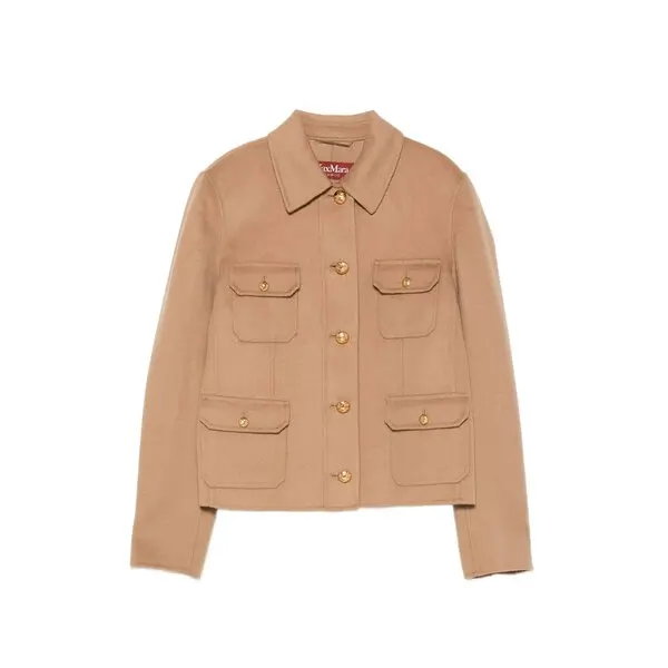 Max Mara Neutrals Jackets Tweed Jackets