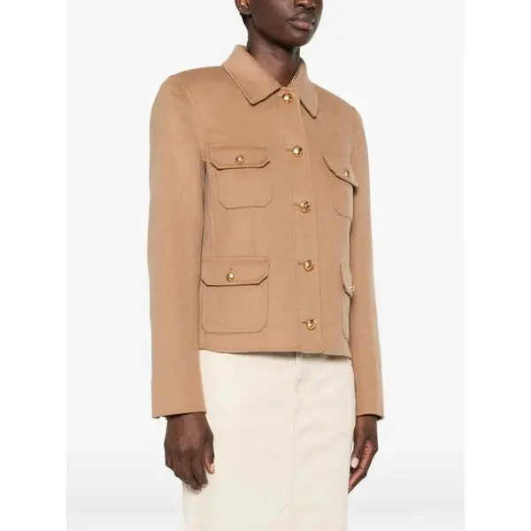 Max Mara Neutrals Jackets Tweed Jackets
