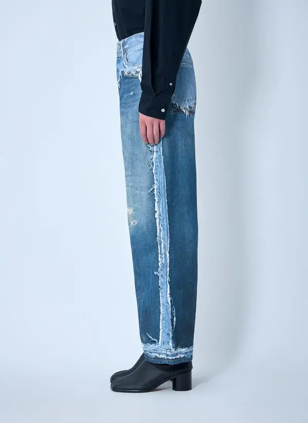 Acne Studios Trompe-l'oeil Jeans