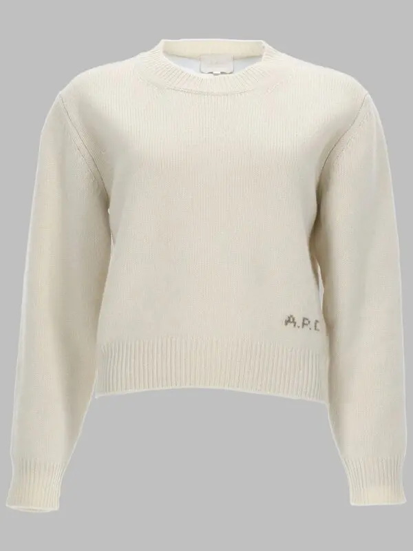 A.p.c. Maglia Anna Con Logo