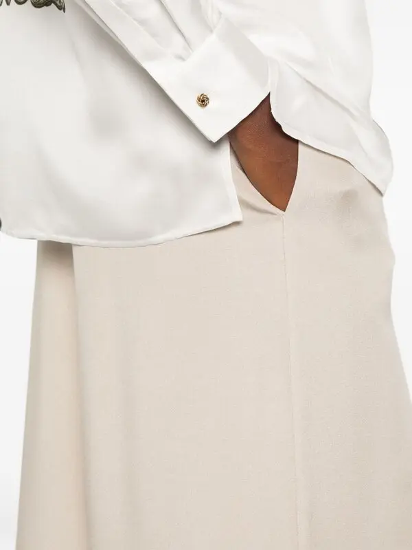 Max Mara Silk Trousers