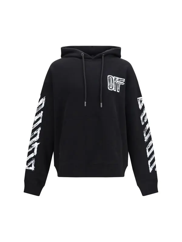 Off-White Motion Arrow Hoodie - Black