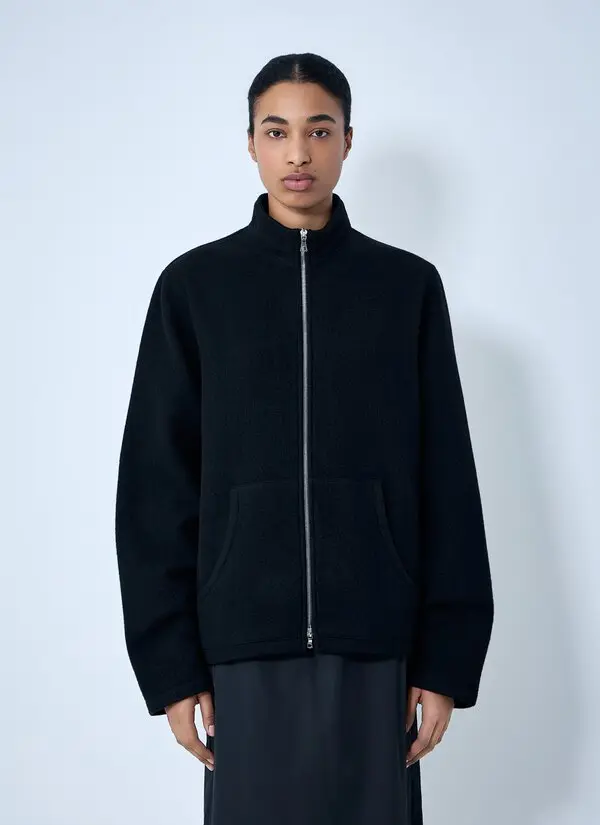 RIER Wool Zip-up Jacket