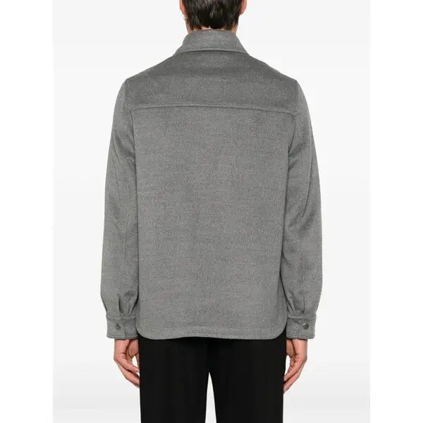 Brunello Cucinelli Grey Jackets Shirt Jackets