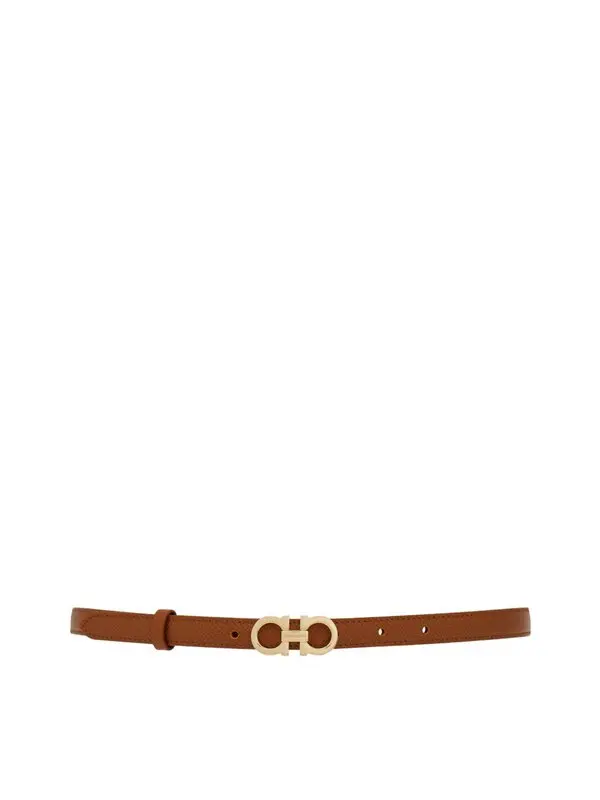 FERRAGAMO Gancini Leather Belt
