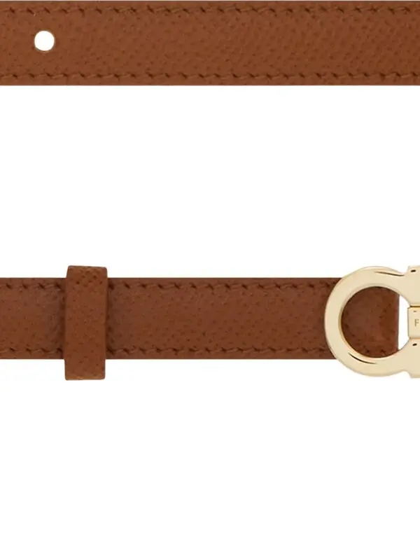 FERRAGAMO Gancini Leather Belt