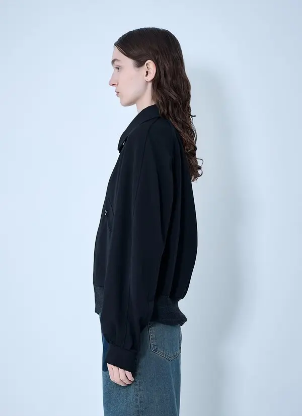 MAISON MARGIELA Zip-front Wool-blend Jacket