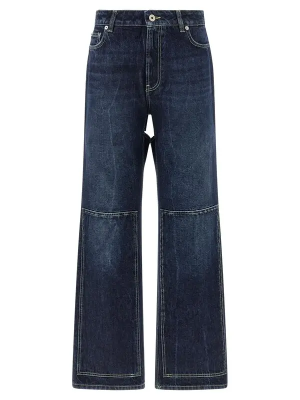 JEAN PAUL GAULTIER The Cut-out' Jeans - Blue