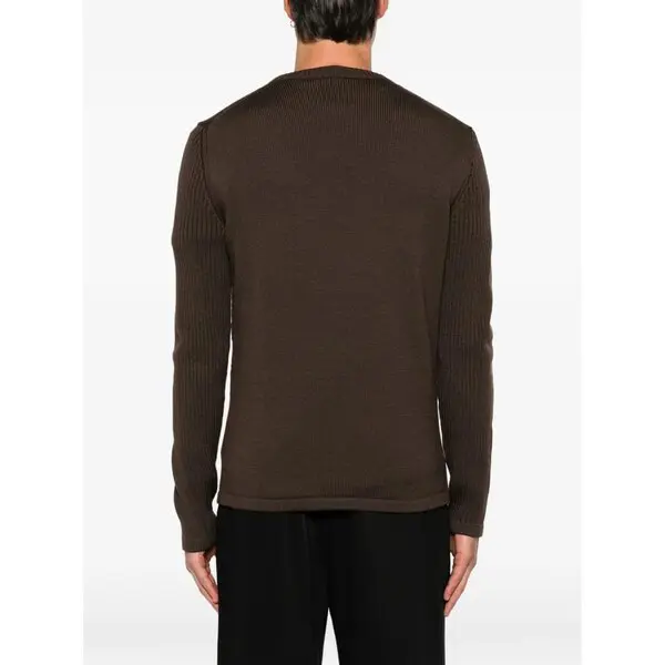 Prada Virgin Wool Crew Neck Jumper