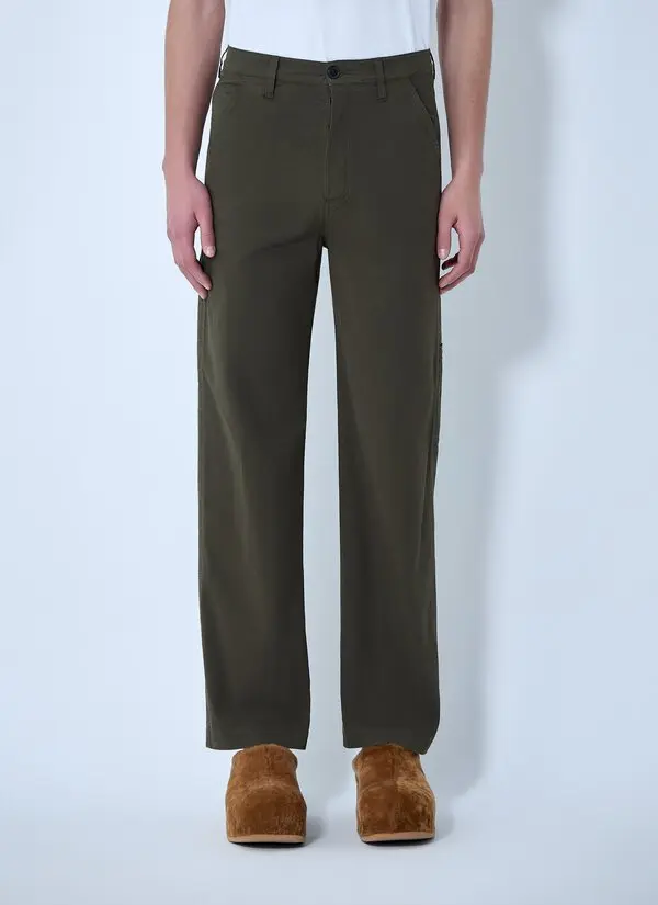 Dries Van Noten Pickerbys Cotton Pants