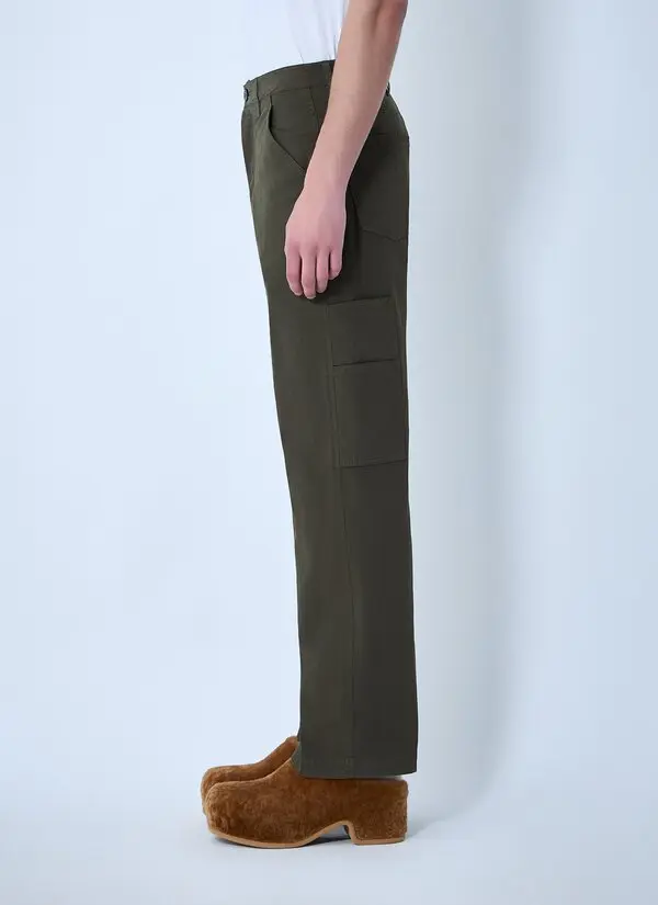 Dries Van Noten Pickerbys Cotton Pants