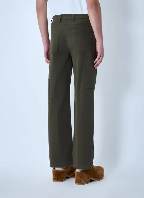 Dries Van Noten Pickerbys Cotton Pants