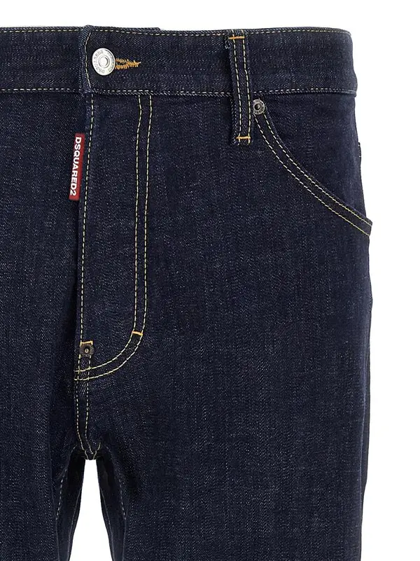 Dsquared2 Cool Guy Cotton Denim Jeans - Blue