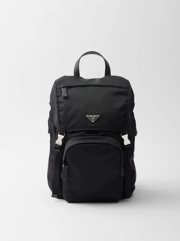 Prada Re-nylon And Saffiano Leather Backpack