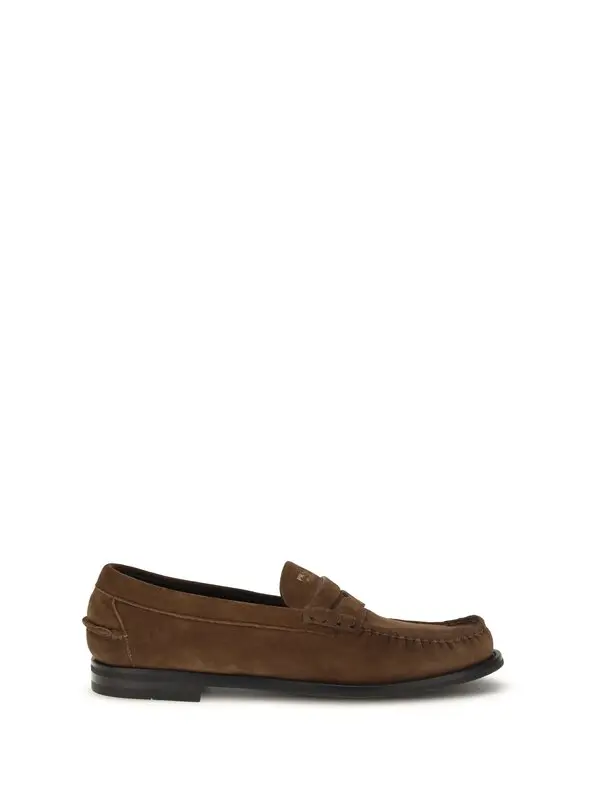 Prada Suede Loafers