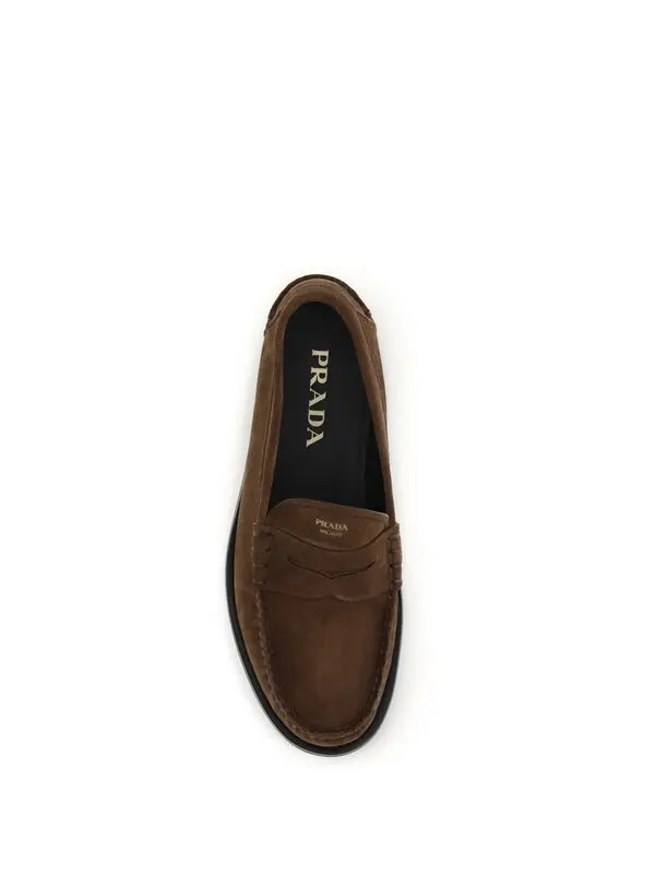 Prada Suede Loafers