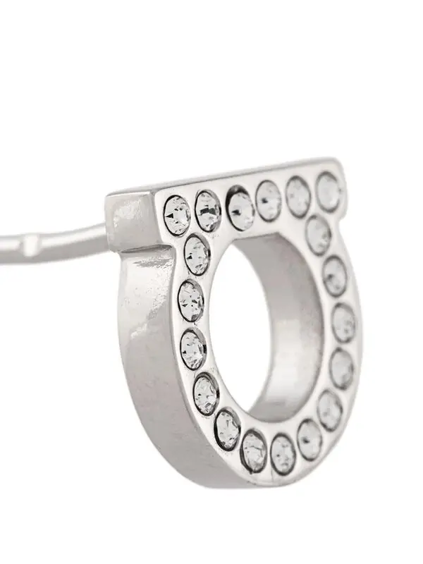 FERRAGAMO Gancini Crystal Earrings - Multicolor