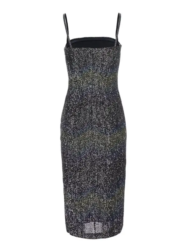 Missoni Sequin Zigzag Motif Midi Dress - Multicolor