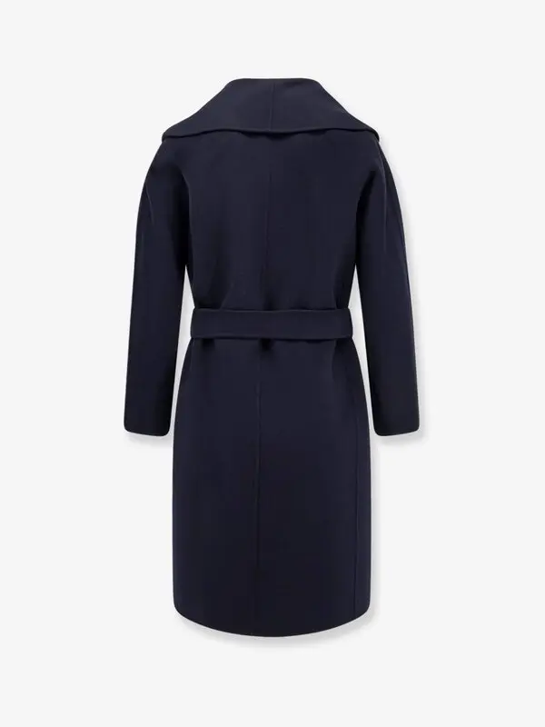 Max Mara Messi Virgin Wool Coat - Multicolor