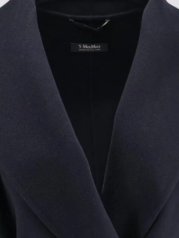 Max Mara Messi Virgin Wool Coat - Multicolor