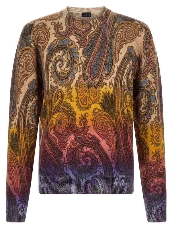 Etro Paisley Dégradé Sweater