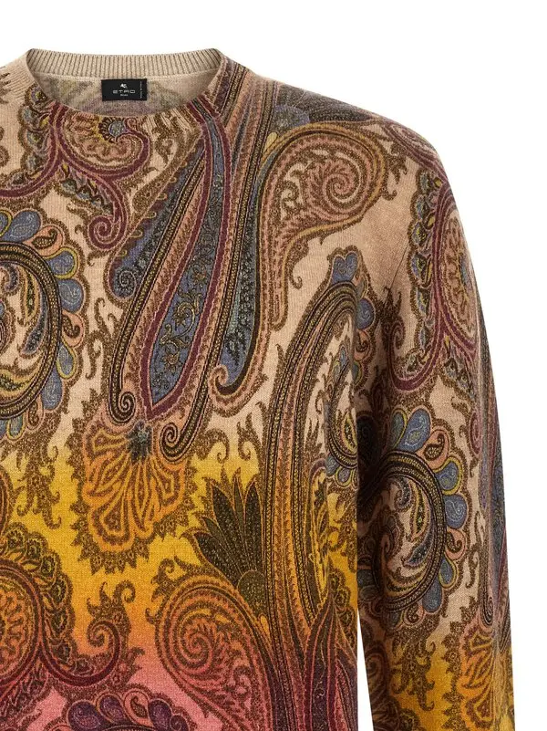 Etro Paisley Dégradé Sweater