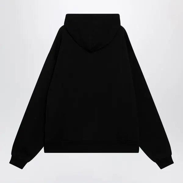 Balenciaga Oversized Zip Hoodie In Cotton