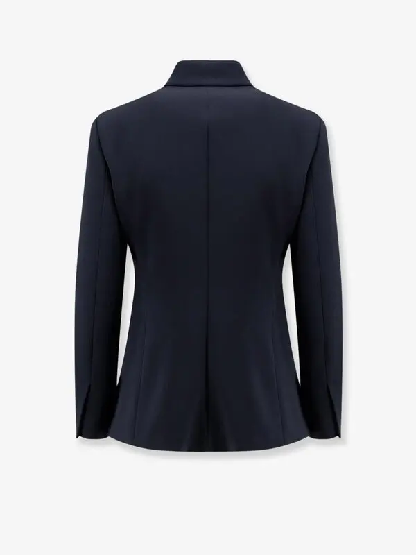 Max Mara Mxmpalo Cady Blazer With Front Knot Detail