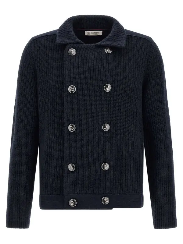 Brunello Cucinelli Marina' Cardigan - Blue