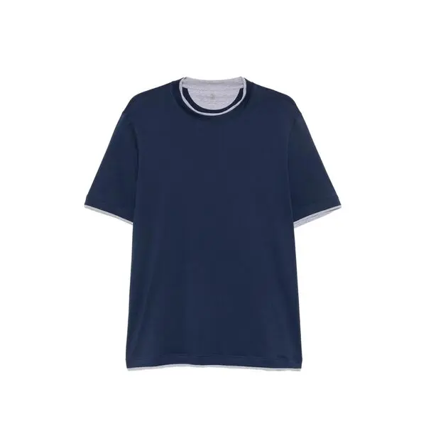 Brunello Cucinelli T-shirts & Vests T-shirts - Blue