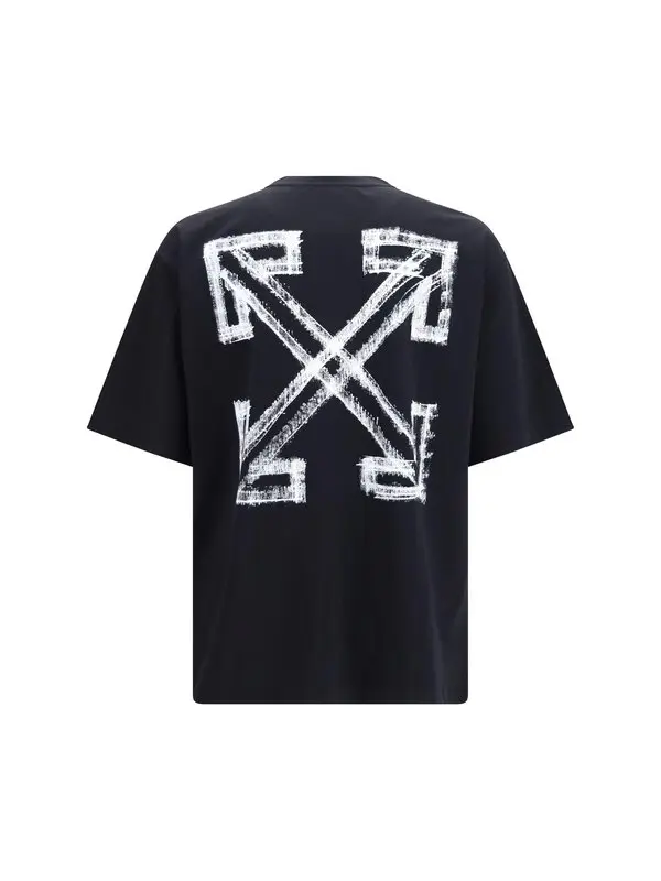 Off-White Motion Arrow Skate T-shirt - Black