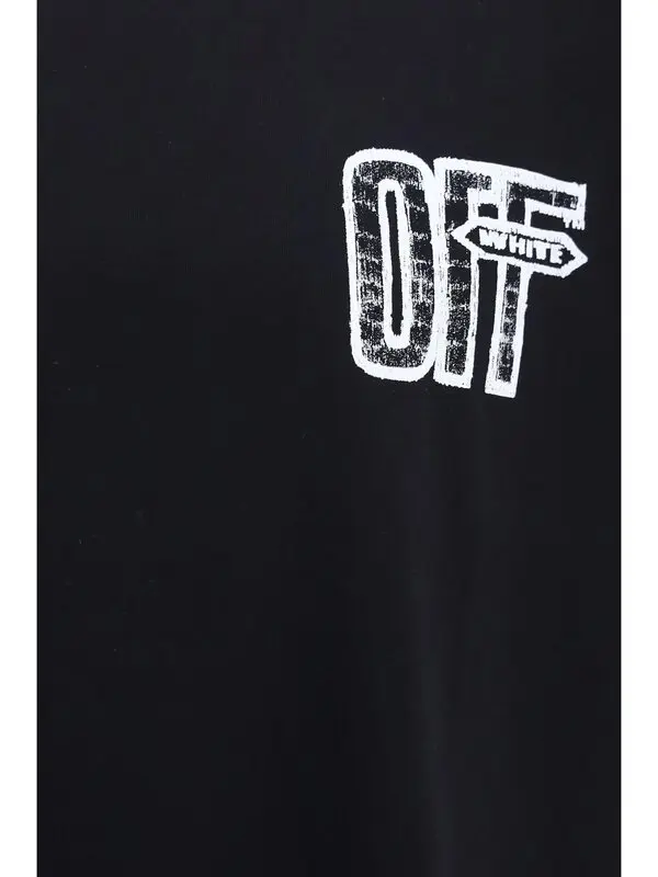 Off-White Motion Arrow Skate T-shirt - Black
