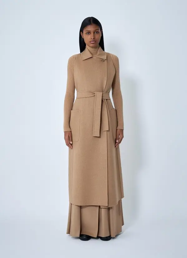 Max Mara Tailored Maxi Waistcoat - Multicolor