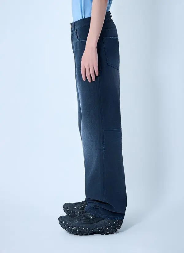 Balenciaga Curved Knee Pants
