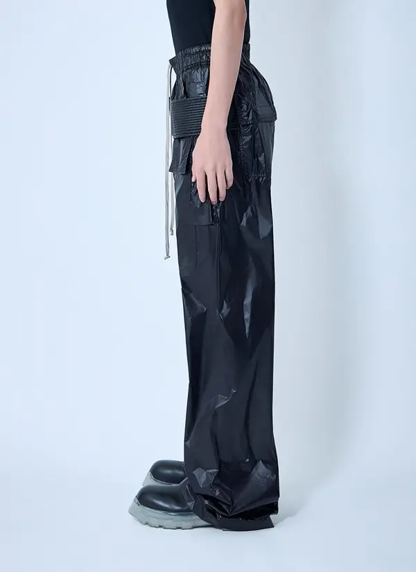 Rick Owens Creatch Wide Cargo Drawstring Trousers