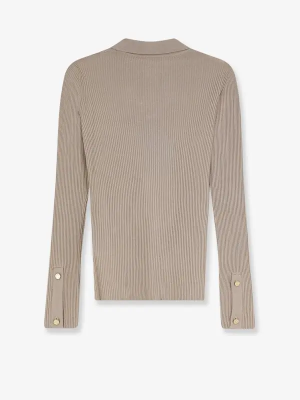 Max Mara Virgin Wool Cardigan - Cream
