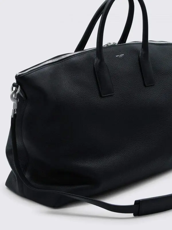 Saint Laurent Grained Leather Duffle Bag