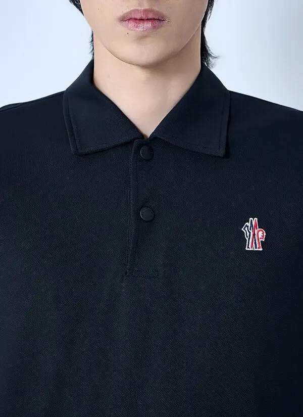 Moncler Embroidered Logo Polo Shirt