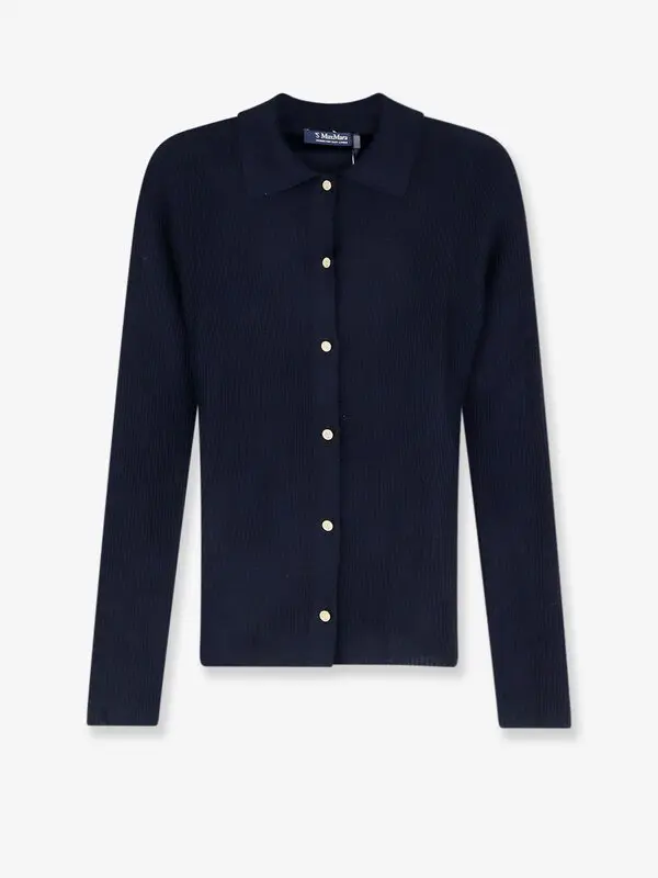 Max Mara Smmlimone Virgin Wool Cardigan - Multicolor