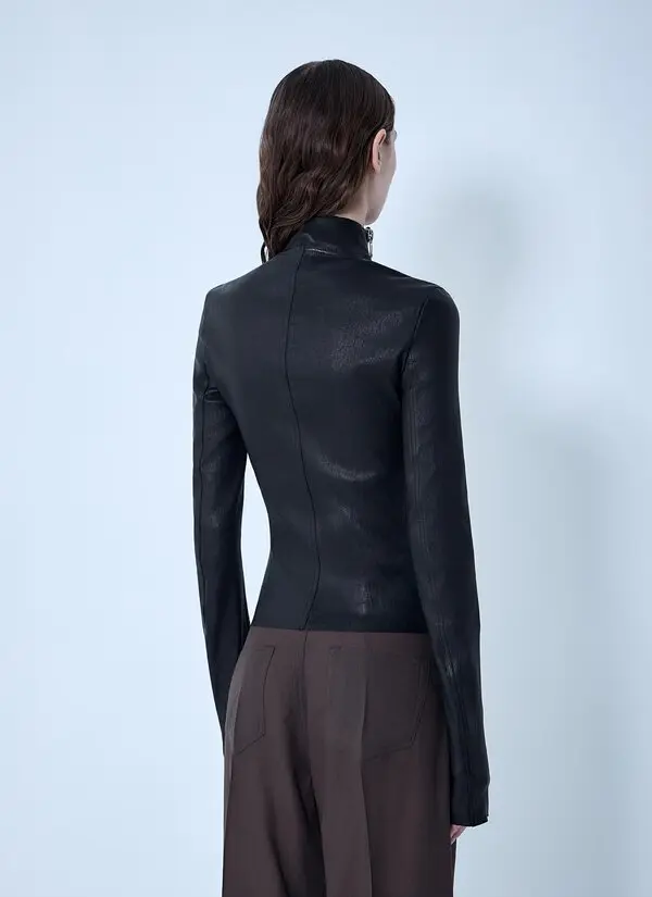 Rick Owens Gary Leather Jacket - Black