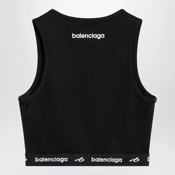 Balenciaga Techwear Bra Top In Technical Fabric