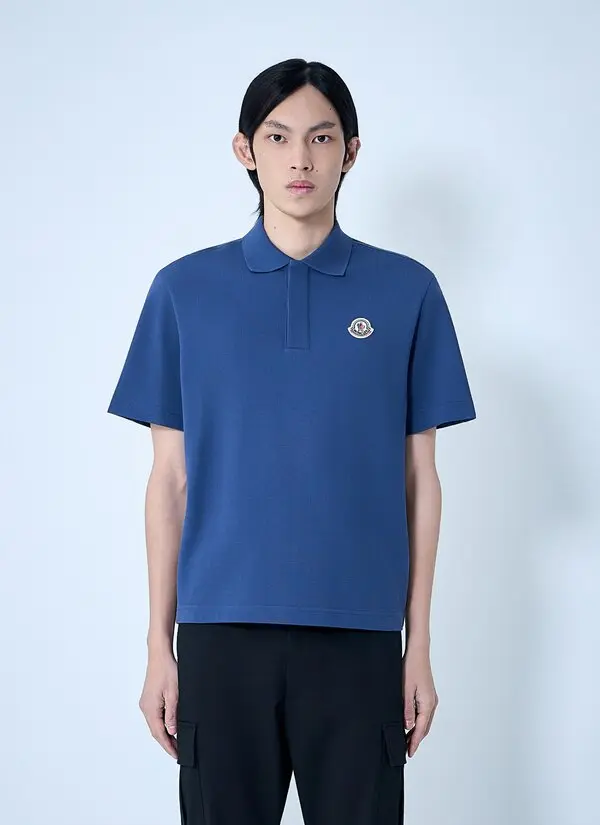 Moncler Piqué Polo Shirt