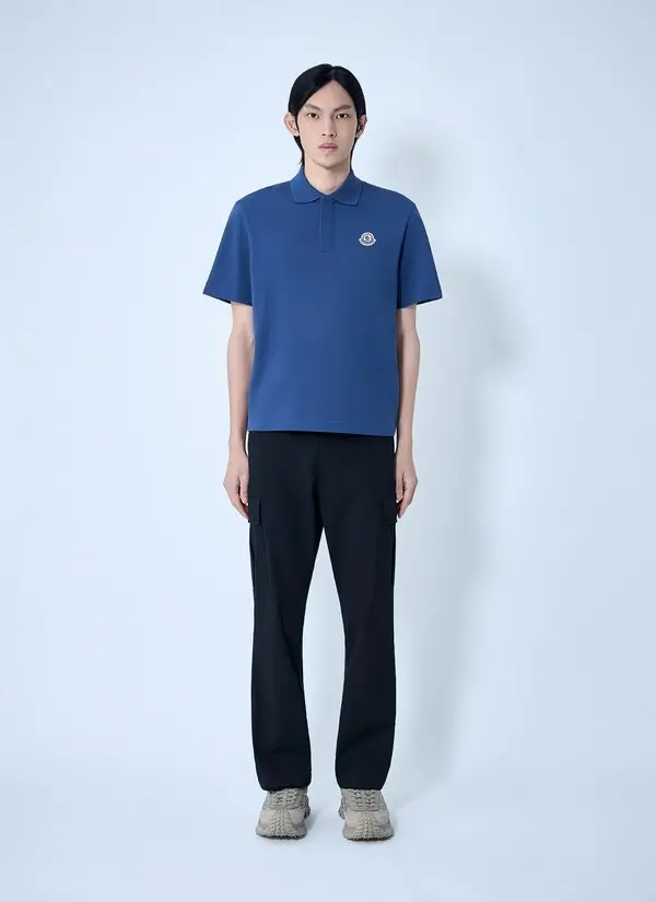Moncler Piqué Polo Shirt